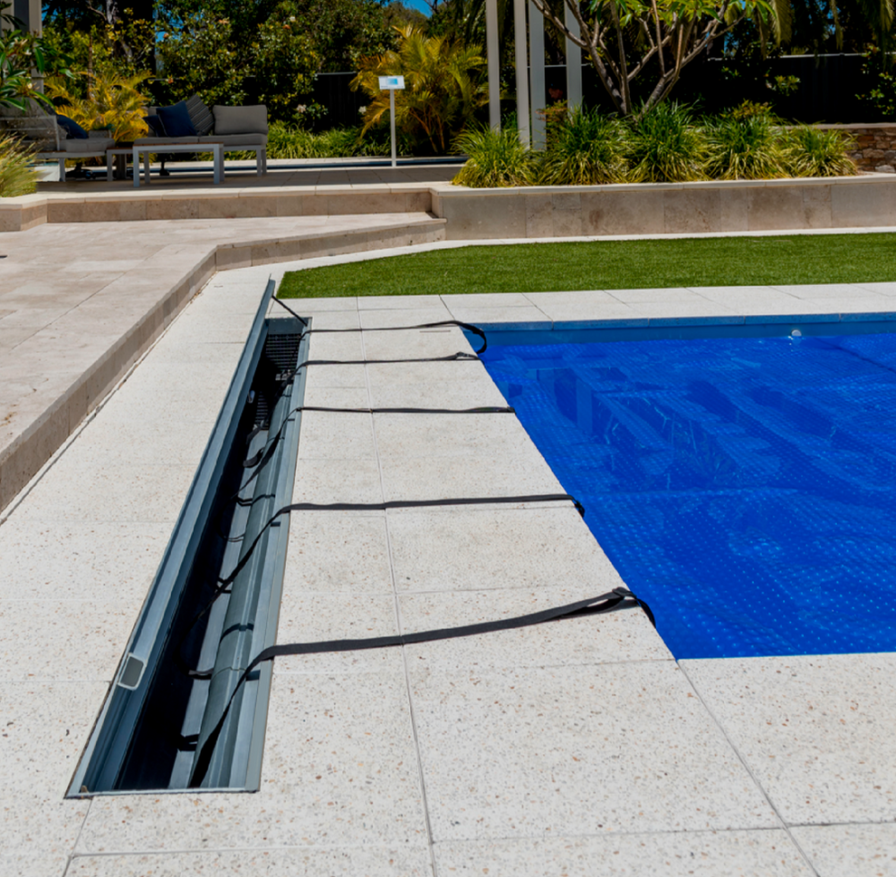 Rollaway Compact Below-Ground Pool Cover Roller | Pool Equipment Brisbane